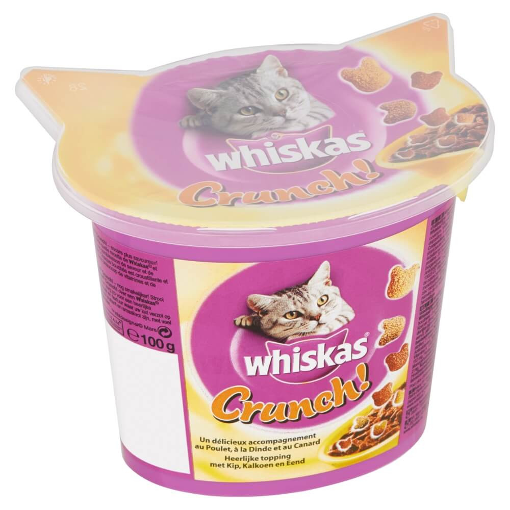 Whiskas Crunch Katzenleckerlis | Günstig Katzensnacks bestellen